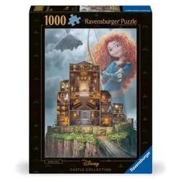 Ravensburger Erwachsenenpuzzle 1000 Teile - Disney Prinzessinnen - Disney Castles: Merida