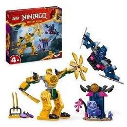 Lego NINJAGO 71804 Arins Battle Mech, Ninja-Spielzeug mit Actionfiguren