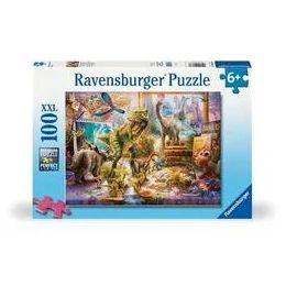 Ravensburger Kinderpuzzle 100 XXL Teile - Dinos im Kinderzimmer