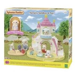 Sylvanian Families Erlebniskindergarten Sandkasten und Pool mit Figur