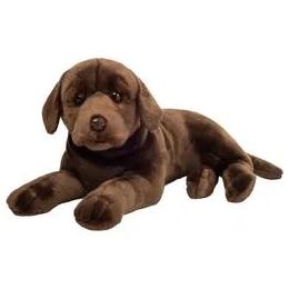 HERMANN TEDDY ORIGINAL Teddy Hermann 919889 - Labrador schokobraun, Pl&uuml;schtier, 50 cm
