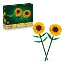 Lego Botanicals Sonnenblumen - Set mit Kustblumen - Zimmer-Deko 40524
