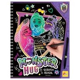 Monster hug scratch reveal. Monster High sketchbook