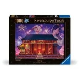 Ravensburger Erwachsenenpuzzle 1000 Teile - Disney Prinzessinnen - Disney Castles: Mulan