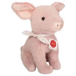 HERMANN TEDDY ORIGINAL Teddy Hermann 930235 - Schwein Audrey, Pl&uuml;schtier, 23 cm