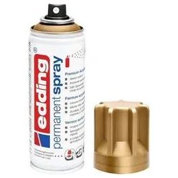 Edding 5200 Permanent Spray, reichgold matt, 200ml Premium Acryllack