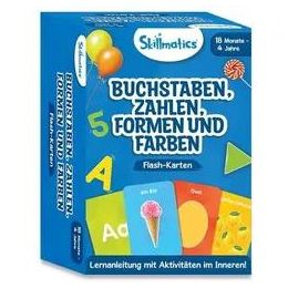 Flash-Karten - Buchstaben, Zahlen, Formen und Farben