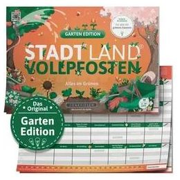 DENKRIESEN - Stadt Land Vollpfosten&reg; - GARTEN EDITION - Alles im Gr&uuml;nen. - A4
