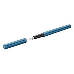 Pelikan F&uuml;ller Ineo&reg; Elements P6, Metall-Etui, Petrol - Blau