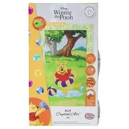 Craft Buddy CAK-DNY953TT - Crystal Art, Winnie Splashing, Kit, Teil 3 des Triptych, 40 x 22 cm cm