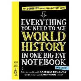 Everything You Need to Ace World History in One Big Fat Notebook, 2nd Edition
