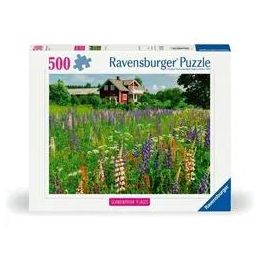Ravensburger Erwachsenenpuzzle 500 Teile - Bauernhof in Schweden