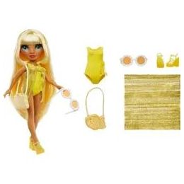 MGA Entertainment Rainbow High Swim & Style Fashion Doll- Sunny (Yellow)