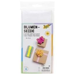 Folia Blumenseide 20g/m2, 50x70cm, 10 Bogen, wei&szlig;