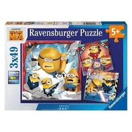 Ravensburger Kinderpuzzle 3x49 Teile - Minions - Noch immer unverbesserlich