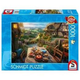 Schmidt Spiele Fr&uuml;hst&uuml;ck mit Aussicht, Puzzle 1.000 Teile