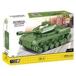 Cobi Historical Collection 3098 - IS-2-Panzer, WWII, Ma&szlig;stab 1:72, Bausatz, 130 Klemmbausteine