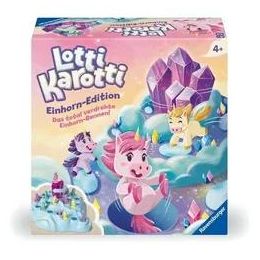 Ravensburger Lotti Karotti - Einhorn Edition - Kinderspiel ab 4 Jahre