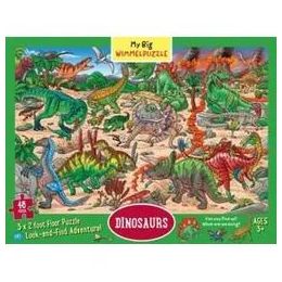My Big Wimmelpuzzle--Dinosaurs Floor Puzzle, 48-Piece