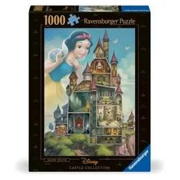 Ravensburger Erwachsenenpuzzle 1000 Teile - Disney Prinzessinnen - Disney Castles: Schneewittchen