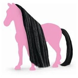 Schleich 42649 - Horse Club, Haare Beauty Horses Black, Wechsel-Haar-Set M&auml;hne+Schweif