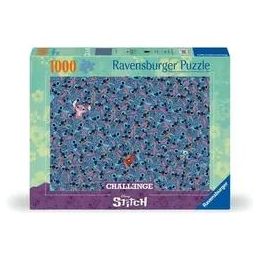 Ravensburger Erwachsenenpuzzle 1000 Teile - Disney Stitch Challenge