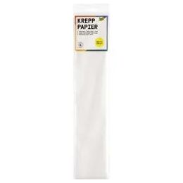 Folia&reg; Krepppapier farbig, weiss