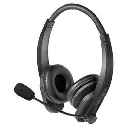 Logilink BT0060 On Ear Headset Bluetooth&reg; Stereo Schwarz Computer