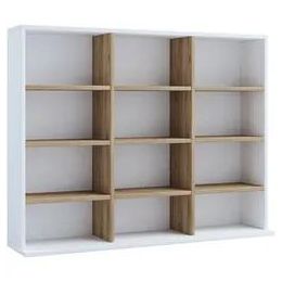 Vcm Holz CD DVD Standregal B&uuml;cherregal Regal Megosa L