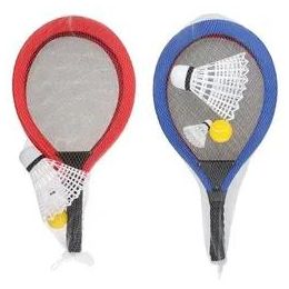 Idena Softballspiel XXL mit 3 Federb&auml;llen 67cm