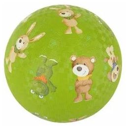 Sigikid 42431 - Tiere Kautschukball, Kinder Spielball, gr&uuml;n