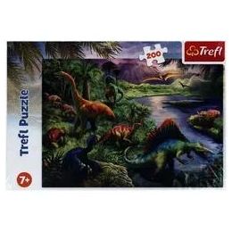Trefl Puzzle 200 - Dinosaurier (Kinderpuzzle)