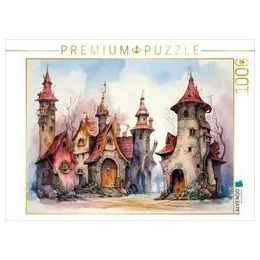 Calvendo Puzzle Ein Motiv aus dem Kalender "Kuriose H&auml;user" 1000 Teile Lege-Gr&ouml;&szlig;e 64x48cm Foto-Puzzle f&uuml;r gl&uuml;ckliche Stunden