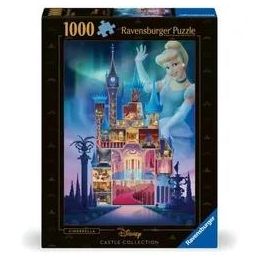 Ravensburger Erwachsenenpuzzle 1000 Teile - Disney Prinzessinnen - Disney Castles: Cinderella