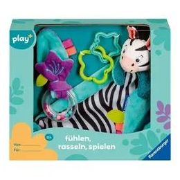 Ravensburger Play+ F&uuml;hlen, rasseln, spielen (Geschenk-Set: Zebra) - ab 0 Monate