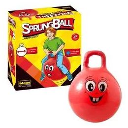 Idena Sprungball Happy Face rot &Oslash;45-50cm