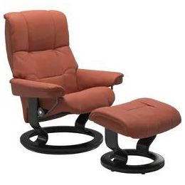 Relaxsessel stressless "Mayfair", rot (henna paloma), B:88cm H:102cm T:77cm, Leder BATICK: BATICK ist ein leicht korrigiertes, durchgef&auml;rbtes und genarbtes M&ouml;belleder, bei dem die meisten Unebenheiten und Spuren in der Regel entfernt wurden.;Leder PALOMA: PALOMA ist ein durchgef&auml;rbtes Semianilin-M&ouml;belleder mit nat&uuml;rlicher Narbung.;ROHLEDER Stoff Q2 FARON: Ein fester zuverl&auml;ssiger Boucl&eacute; mit einem 