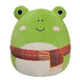 SQK -12" Wendy - Green Frog W/Plaid Scarf