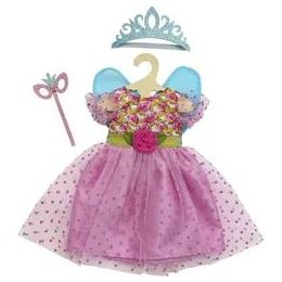 Heless Puppenkleid ''Prinzessin Lillifee'' mit Glitzerkrone und Augenmaske, 3-teilig,