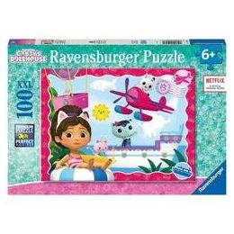 Ravensburger Kinderpuzzle 100 XXL Teile - Gabby s Dollhouse - Katzenabenteuer!