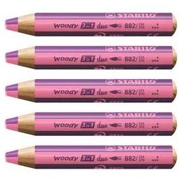 Stabilo Aquarellbuntstift woody 3 in 1 duo