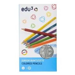 edu3 Junior sechskant Buntstifte, 24er Set