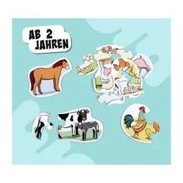 Noris 6 erste Puzzles &ndash; Bauernhoftiere