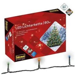 Idena Lichterkette 80 LED multicolor 16m