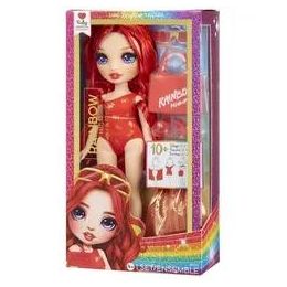 MGA Entertainment Rainbow High Swim & Style Fashion Doll- Ruby (Red)
