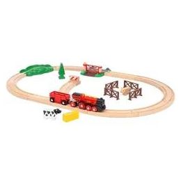 Brio World - Rote Lola Bauernhof Zugset