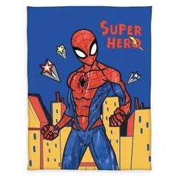 Herding Spiderman 7536403127 - Fleecedecke, 130x170 cm, 100% Polyester