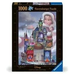 Ravensburger Erwachsenenpuzzle 1000 Teile - Disney Prinzessinnen - Disney Castles: Belle