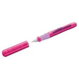 Pelikan F&uuml;ller Pelikano&reg; Junior Schreiblernf&uuml;ller, f&uuml;r Rechtsh&auml;nder, Pink, Feder A