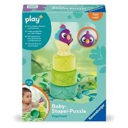 Ravensburger Play+ Baby-Stapel-Puzzle: Vogelnest